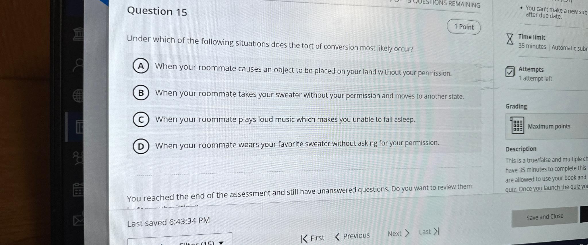 Solved Question 151 ﻿PointUnder which of the following | Chegg.com
