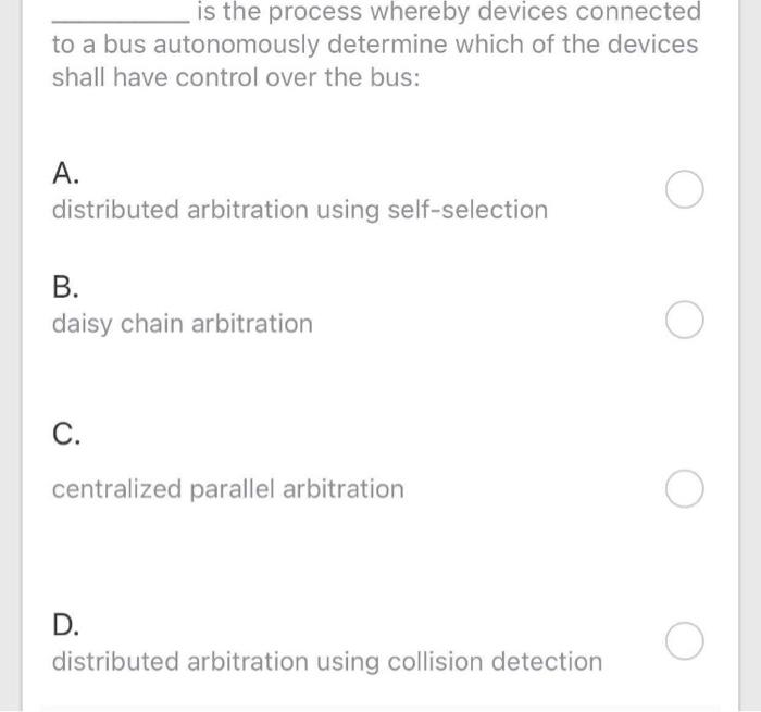 Solved .The connects the CPU to memory backplane bus .A 1/0 | Chegg.com