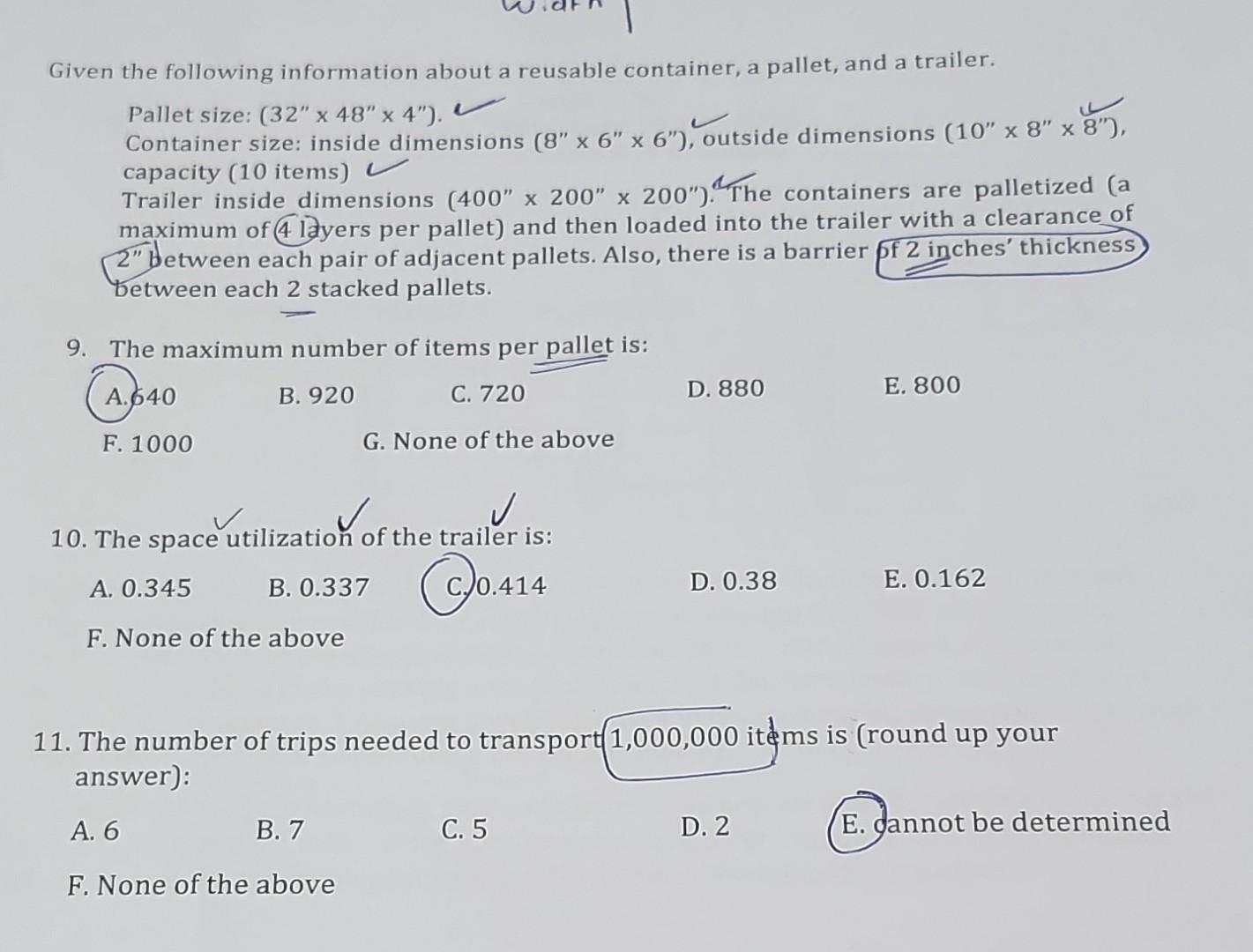 Solved Given the following information about a reusable | Chegg.com