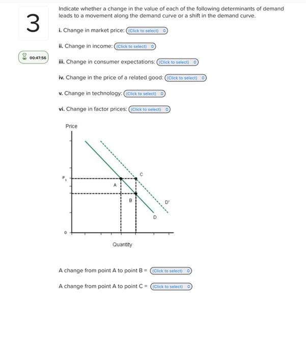 Solved Indicate whether a change in the value of each of the | Chegg.com