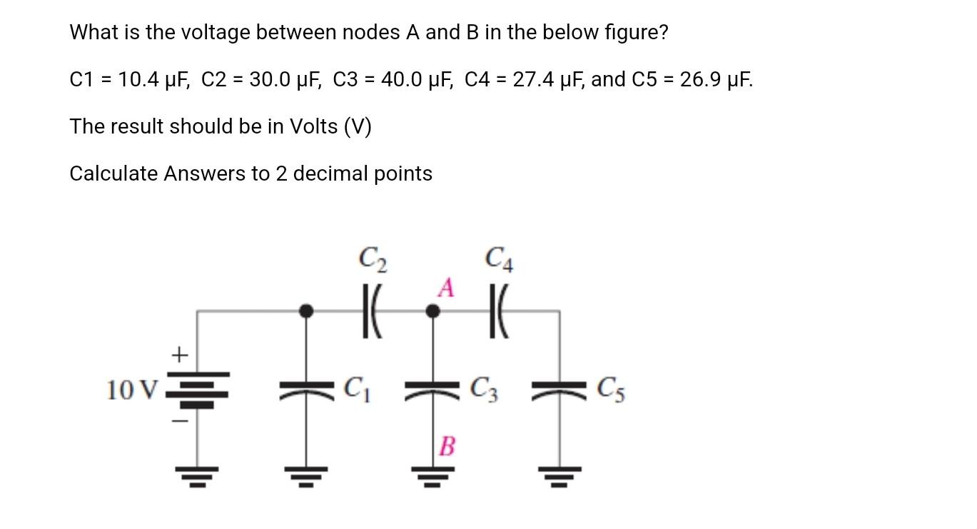 Solved For the below circuit, assume the switch has been | Chegg.com