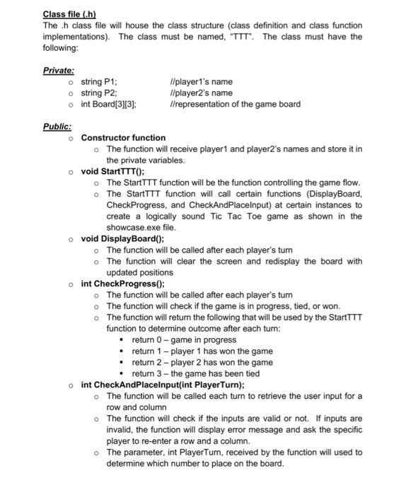 Solved A structured C++ program is required to create a "Tic | Chegg.com
