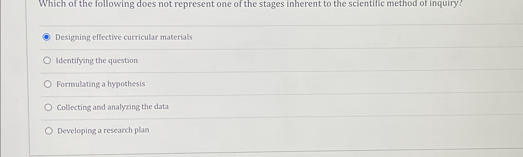 Solved Which of the following does not represent one of the | Chegg.com