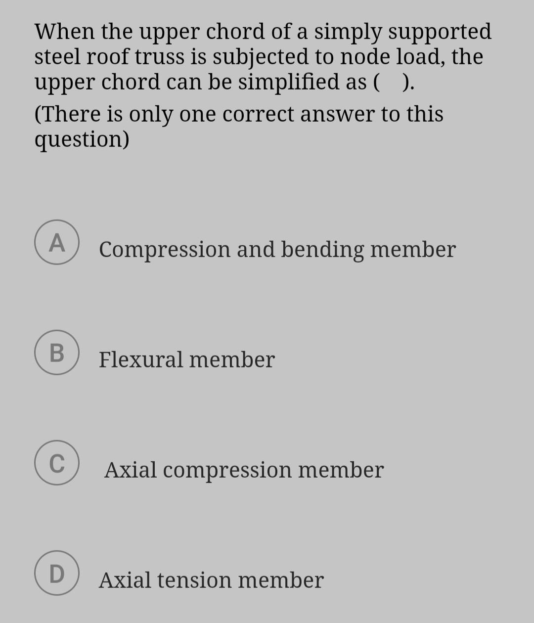 Solved Among the following options, the "serviceability | Chegg.com