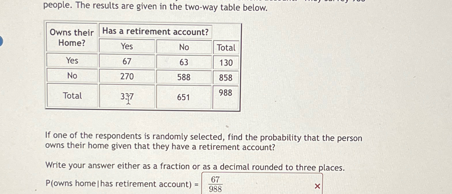Solved people. The results are given in the two-way table | Chegg.com Solved people. The results are given in the two-way table | Chegg.com