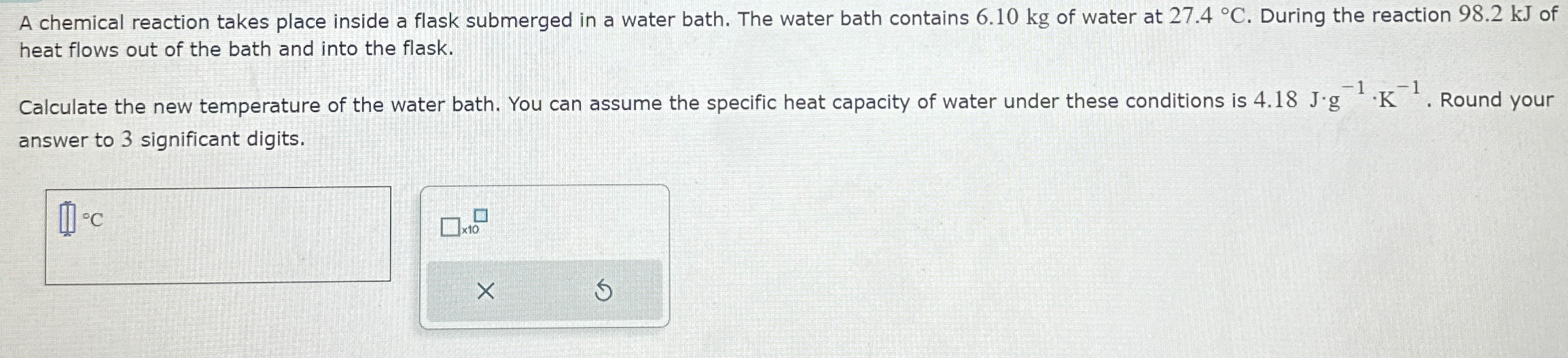 Solved A chemical reaction takes place inside a flask | Chegg.com
