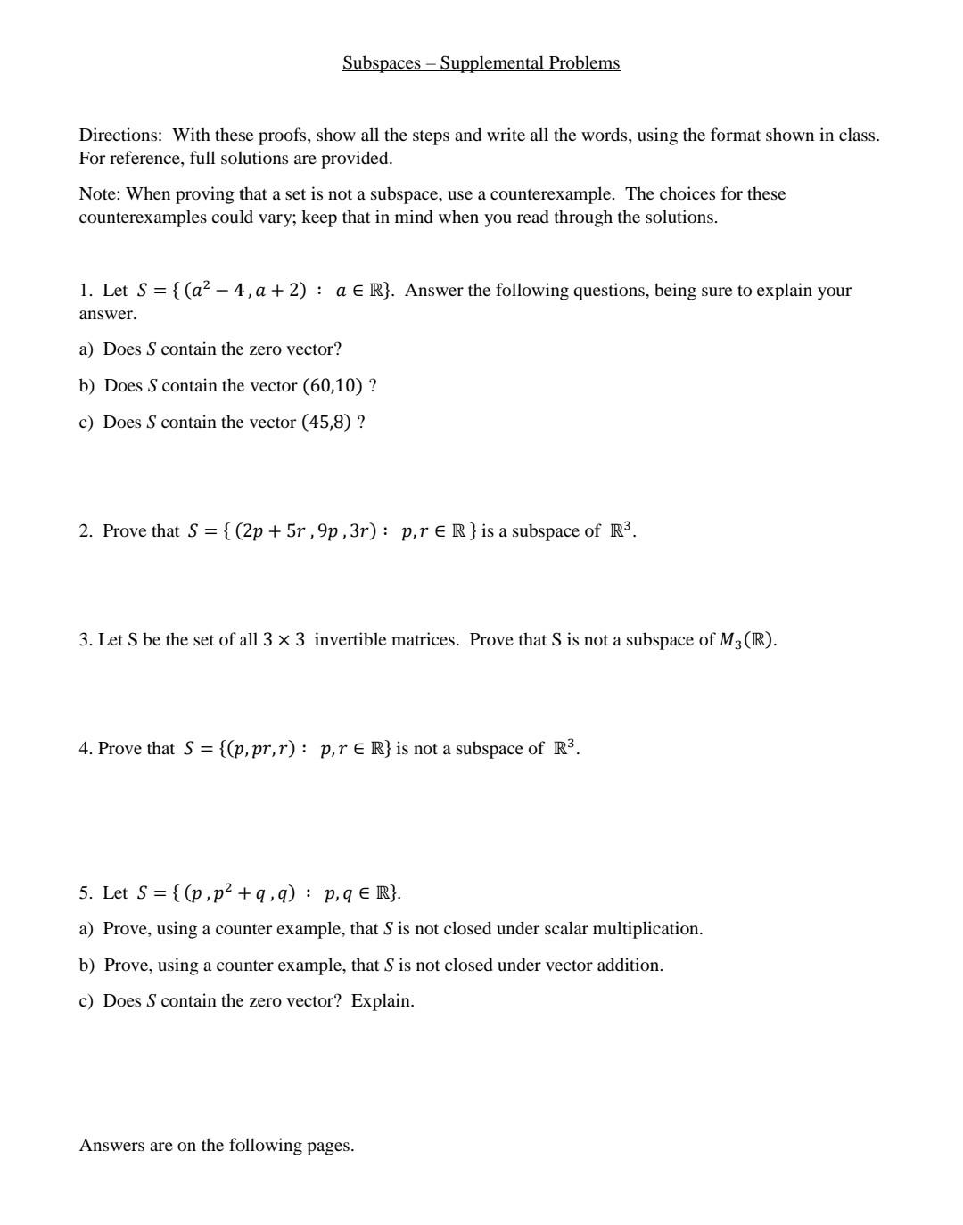 Solved Directions: With these proofs, show all the steps and | Chegg.com