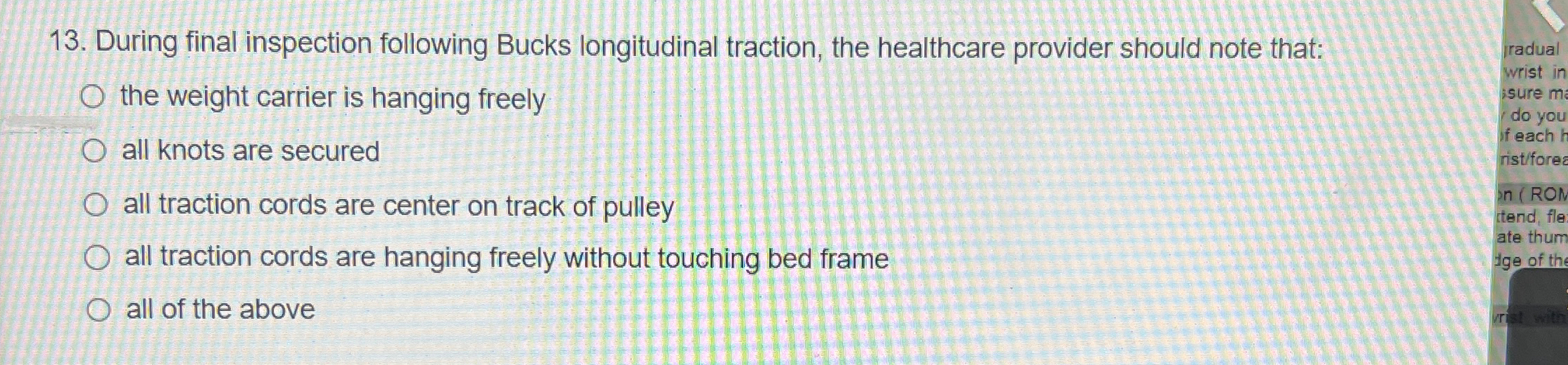 Solved During final inspection following Bucks longitudinal | Chegg.com