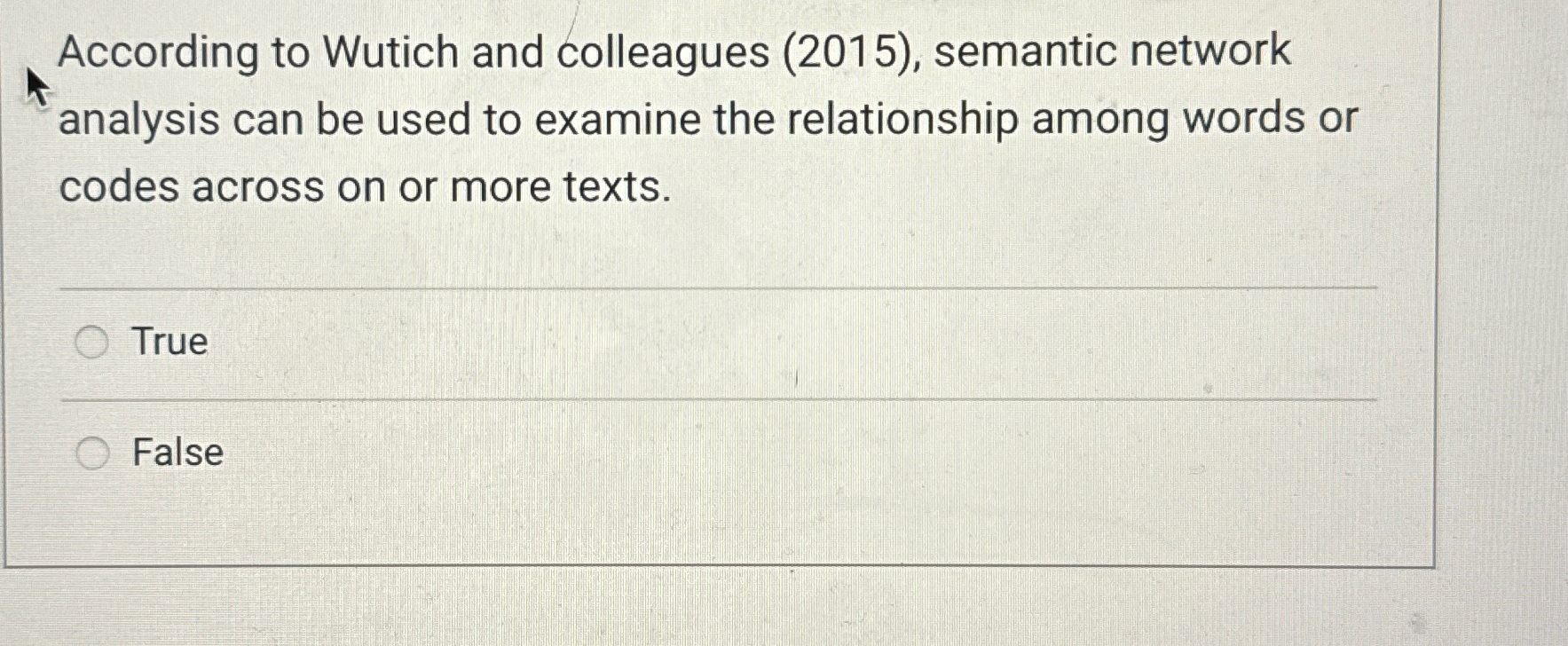 Solved According to Wutich and colleagues (2015), ﻿semantic | Chegg.com
