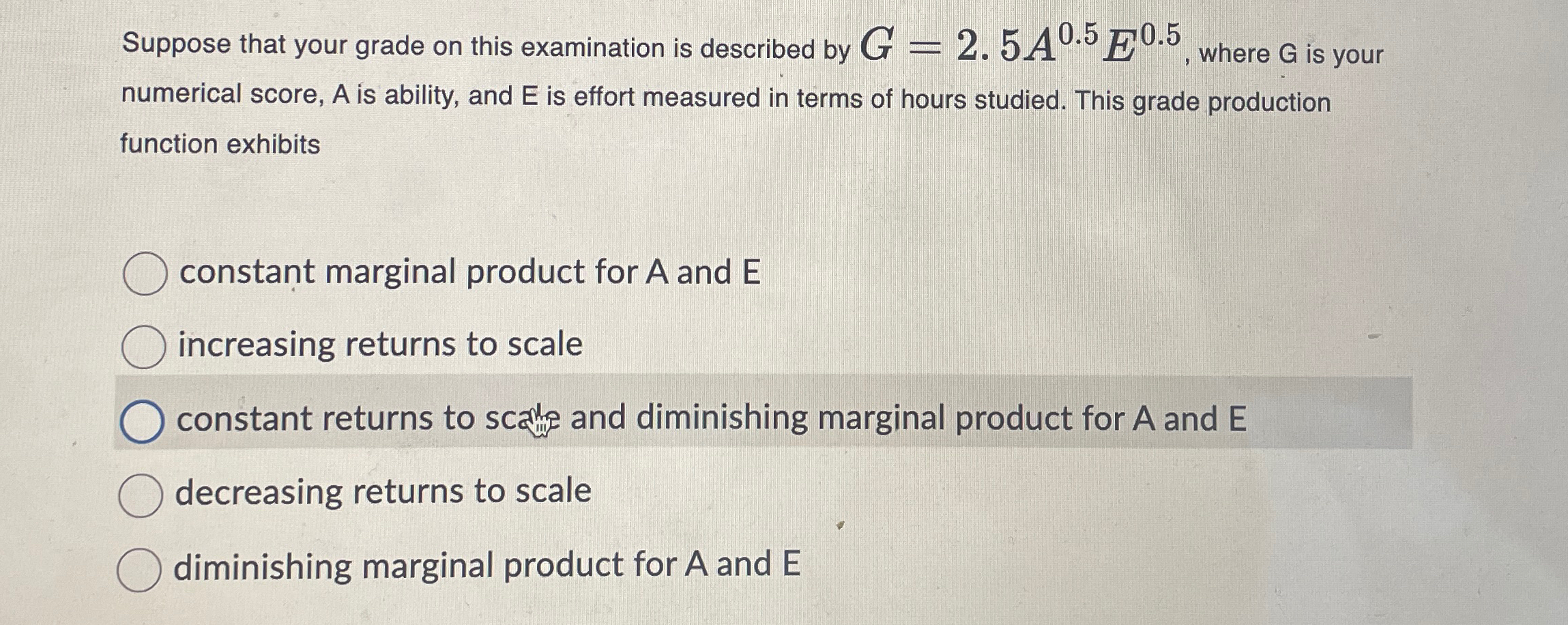 Solved Suppose that your grade on this examination is | Chegg.com