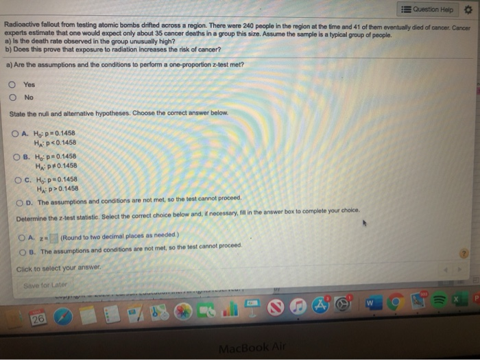 Solved E Question Help Radioactive fallout from testing | Chegg.com