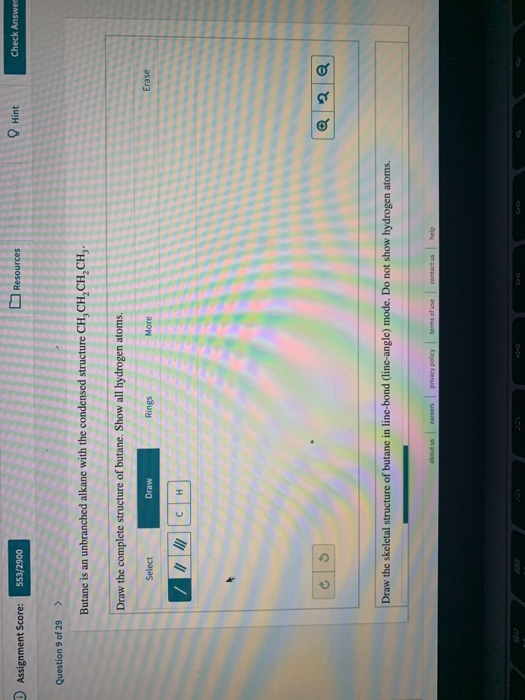 Solved Resources Hint Check Answe Assignment Score: 553/2900 | Chegg.com