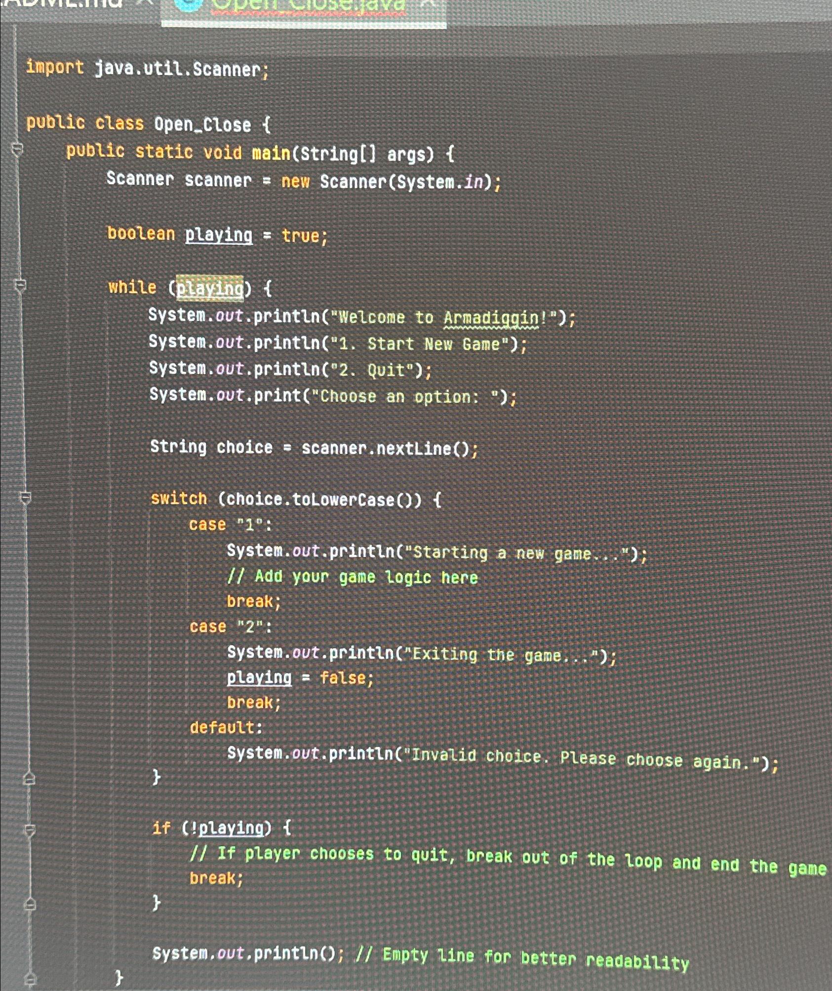 Solved i also need enter players name section added here | Chegg.com