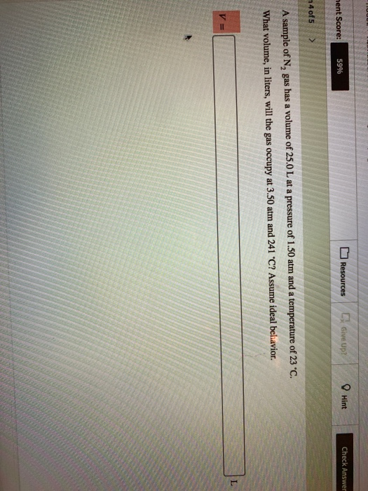 Solved Resources C 59% Give Up? Hint Check Answer ment | Chegg.com