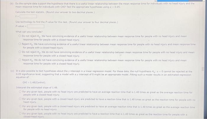 Solved The accompanying data nere read from a plot (and are | Chegg.com