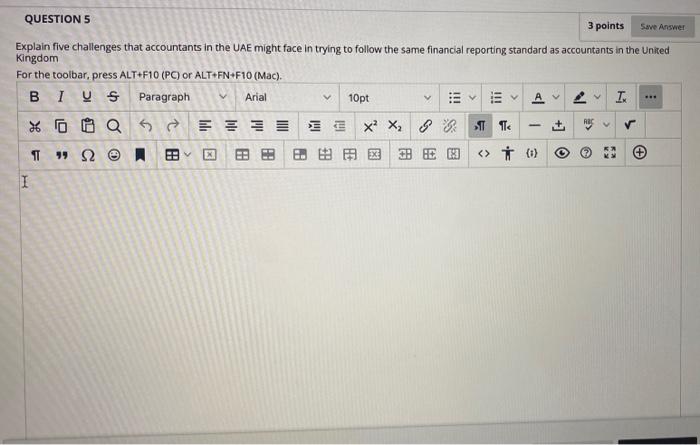 Solved QUESTION 5 3 points Save Answer Explain five | Chegg.com