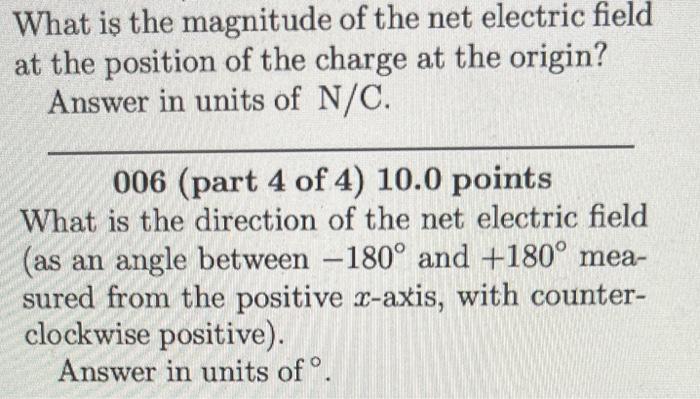 Solved Consider three charges arranged in a triangle as | Chegg.com