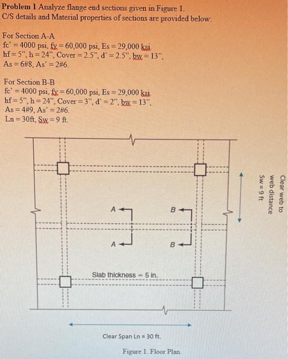 Solved Problem 1 Analyze flange end sections given in Figure | Chegg.com Solved Problem 1 Analyze flange end sections given in Figure | Chegg.com