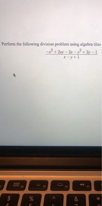 Solved Perform the following division problem using algebra | Chegg.com