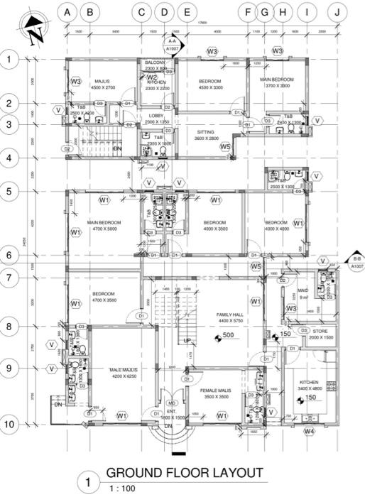 Solved 2. Calculate the plinth area of each level and the | Chegg.com