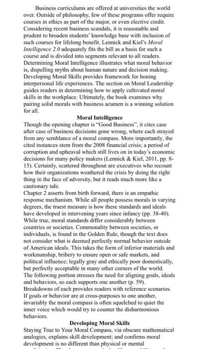 Solved Does this writting sample demonstrate acceptable | Chegg.com