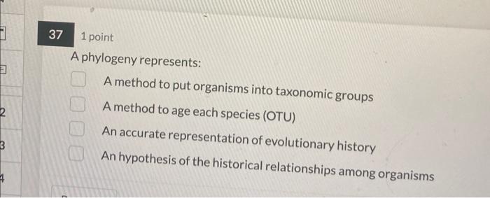 Solved Synapomorphy refers to... Branching order of the | Chegg.com