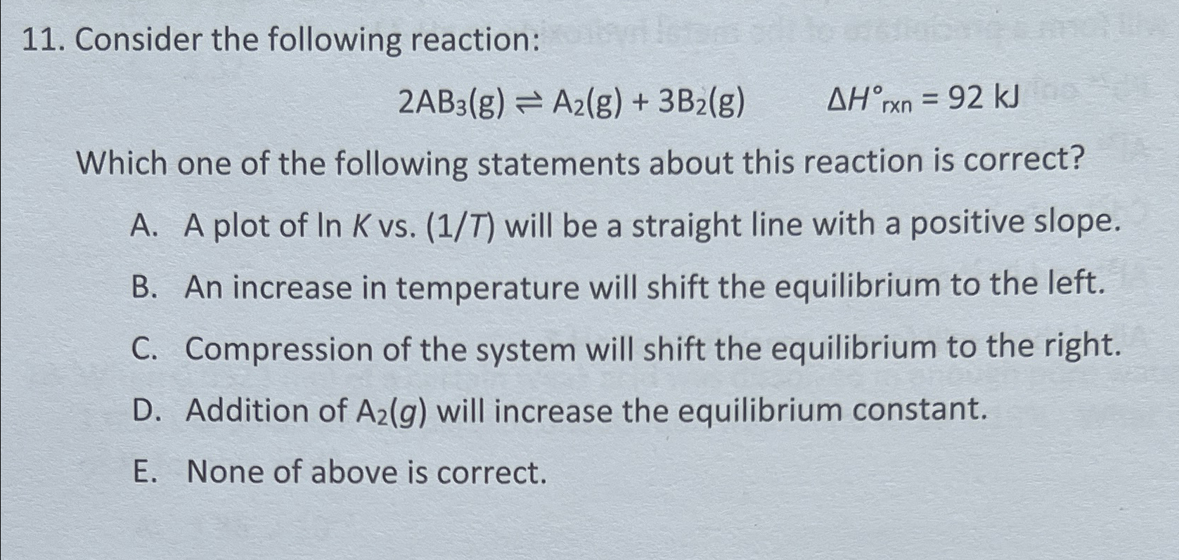 Solved Consider the following | Chegg.com