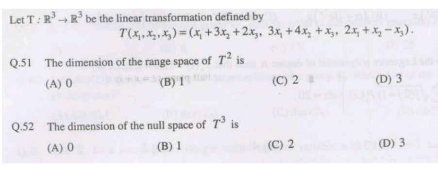 Solved Let T:R3→R3 ﻿be the linear transformation defined | Chegg.com