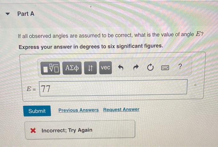 Solved Four interior angles of a five-sided polygon traverse | Chegg.com