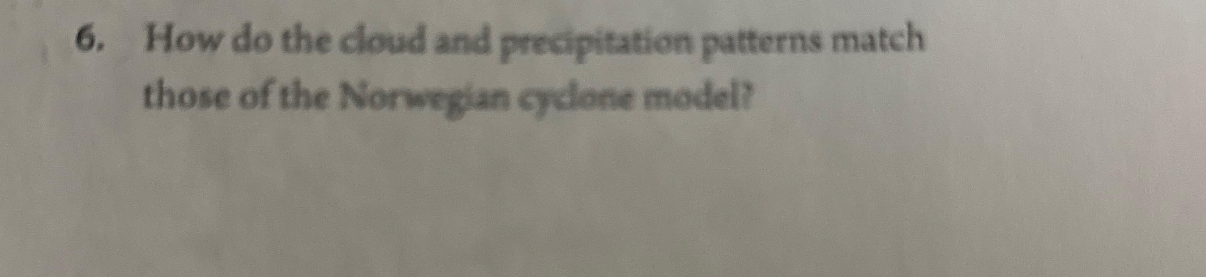 Solved How do the cloud and precipitation patterns match | Chegg.com