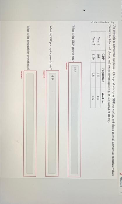 Solved Use the table to answer the questions. Define | Chegg.com