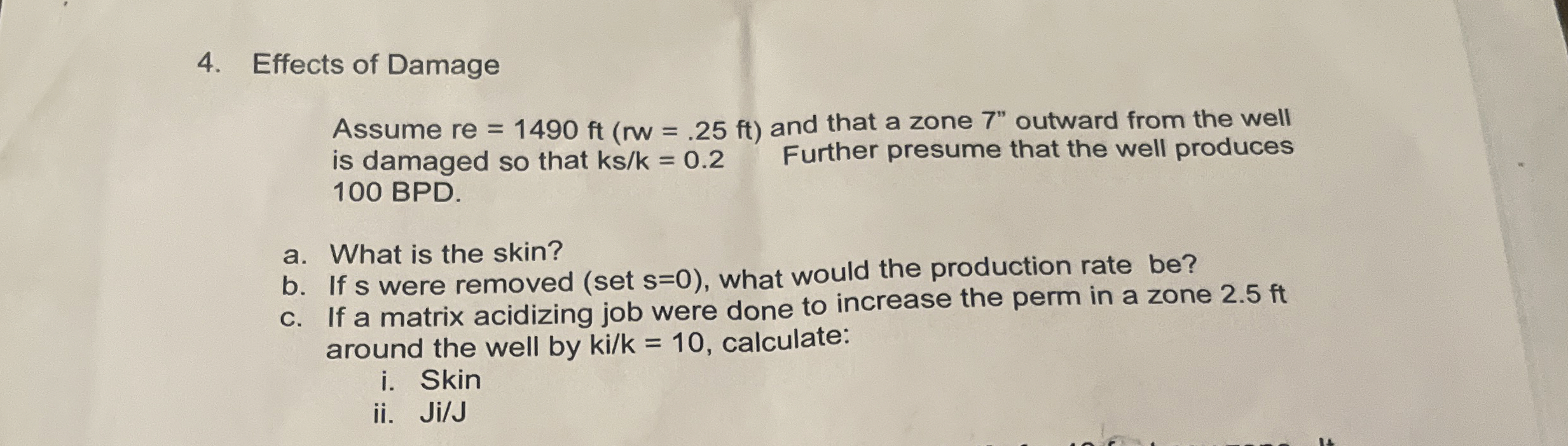Solved Effects of DamageAssume ) ﻿and that a zone 7'' | Chegg.com