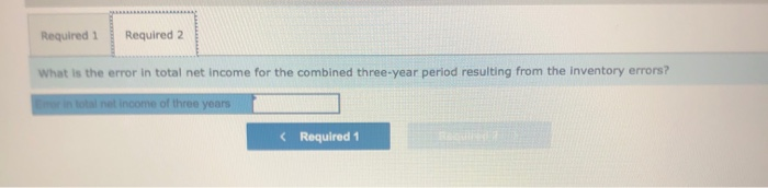 Solved Problem 6-6A Analysis of inventory errors LO A2 | Chegg.com