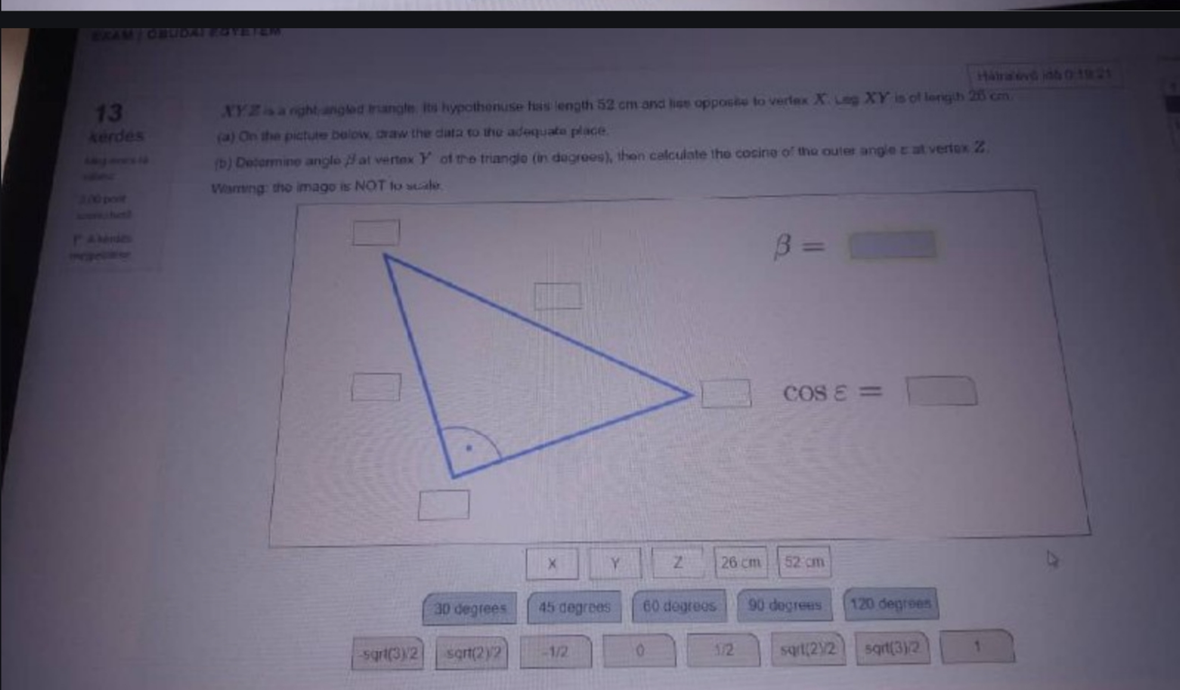 Solved (a) ﻿On the pictule balow, craw the data to the | Chegg.com