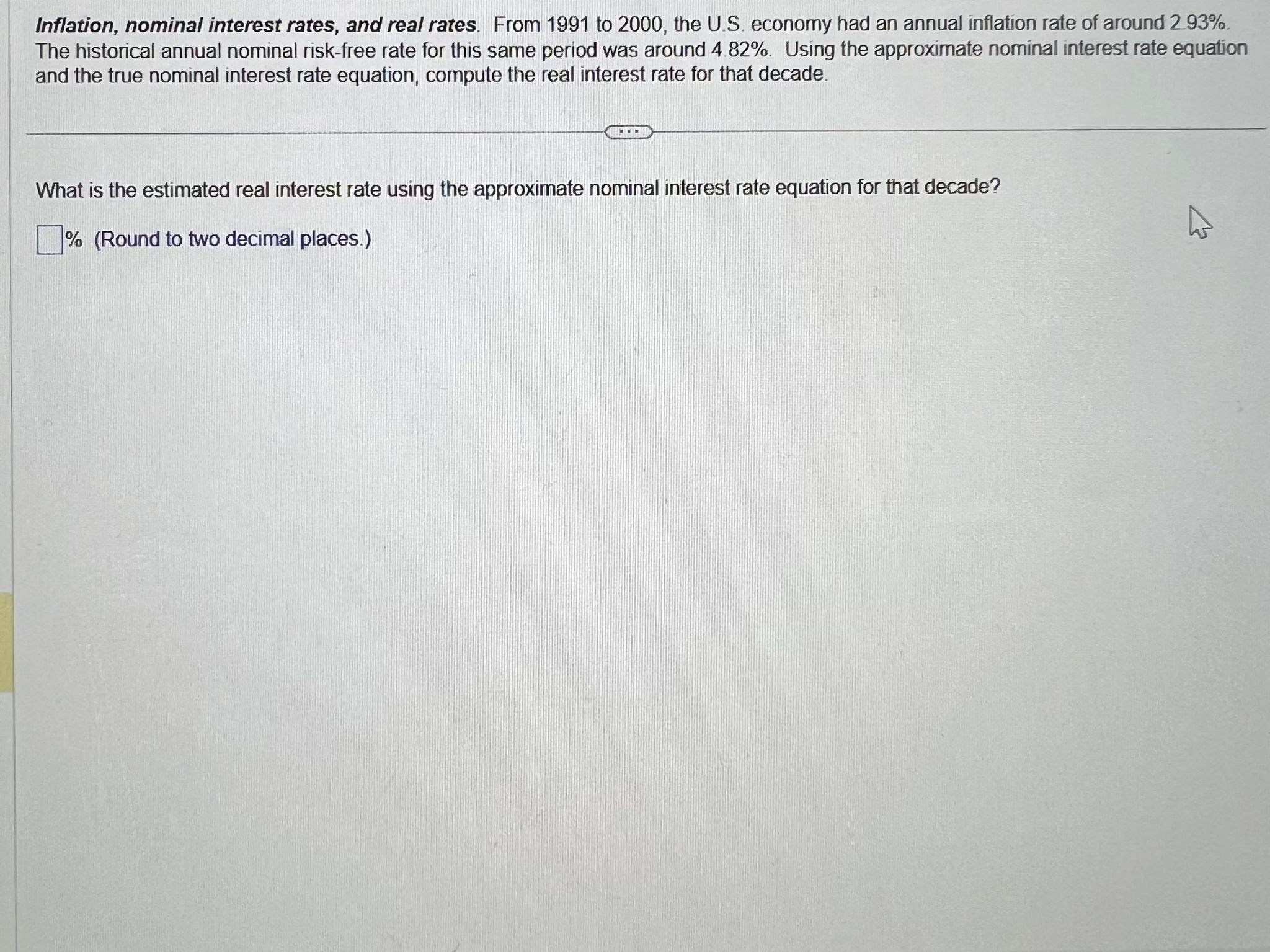 Solved please solve and give me correct answers.Inflation, | Chegg.com
