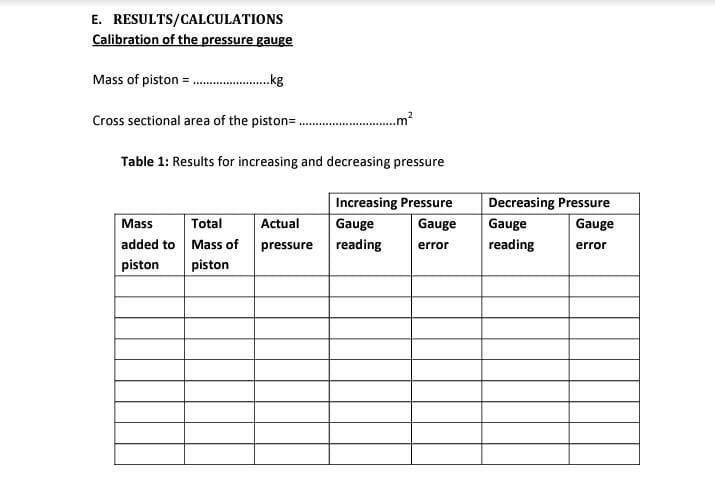 DataTable 1: Results for increasing and decreasing | Chegg.com