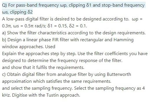 I want to solve a question using MATLAB | Chegg.com
