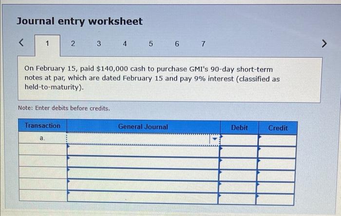 Solved Exercise 15-13 (Algo) Transactions in | Chegg.com