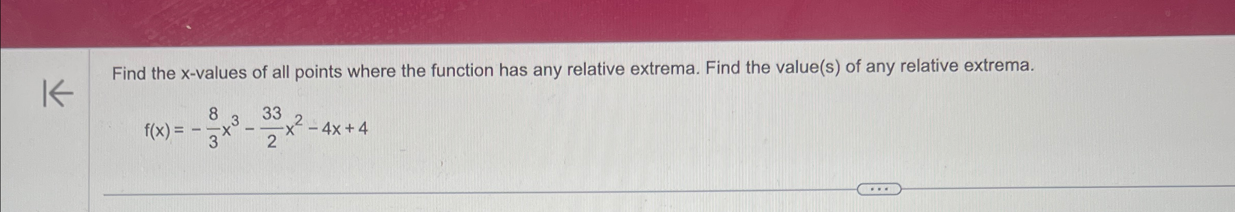 Solved Find the x-values of all points where the function | Chegg.com