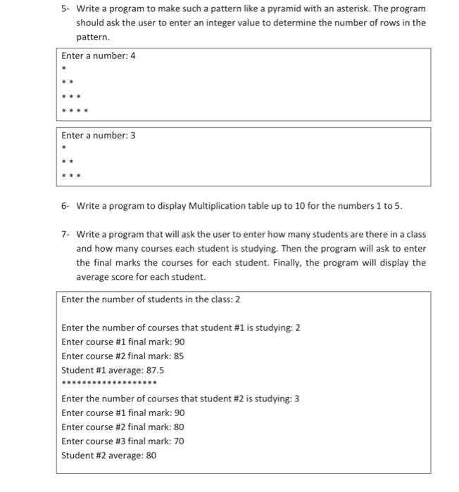Solved 1. Write a program to find the value of one number | Chegg.com