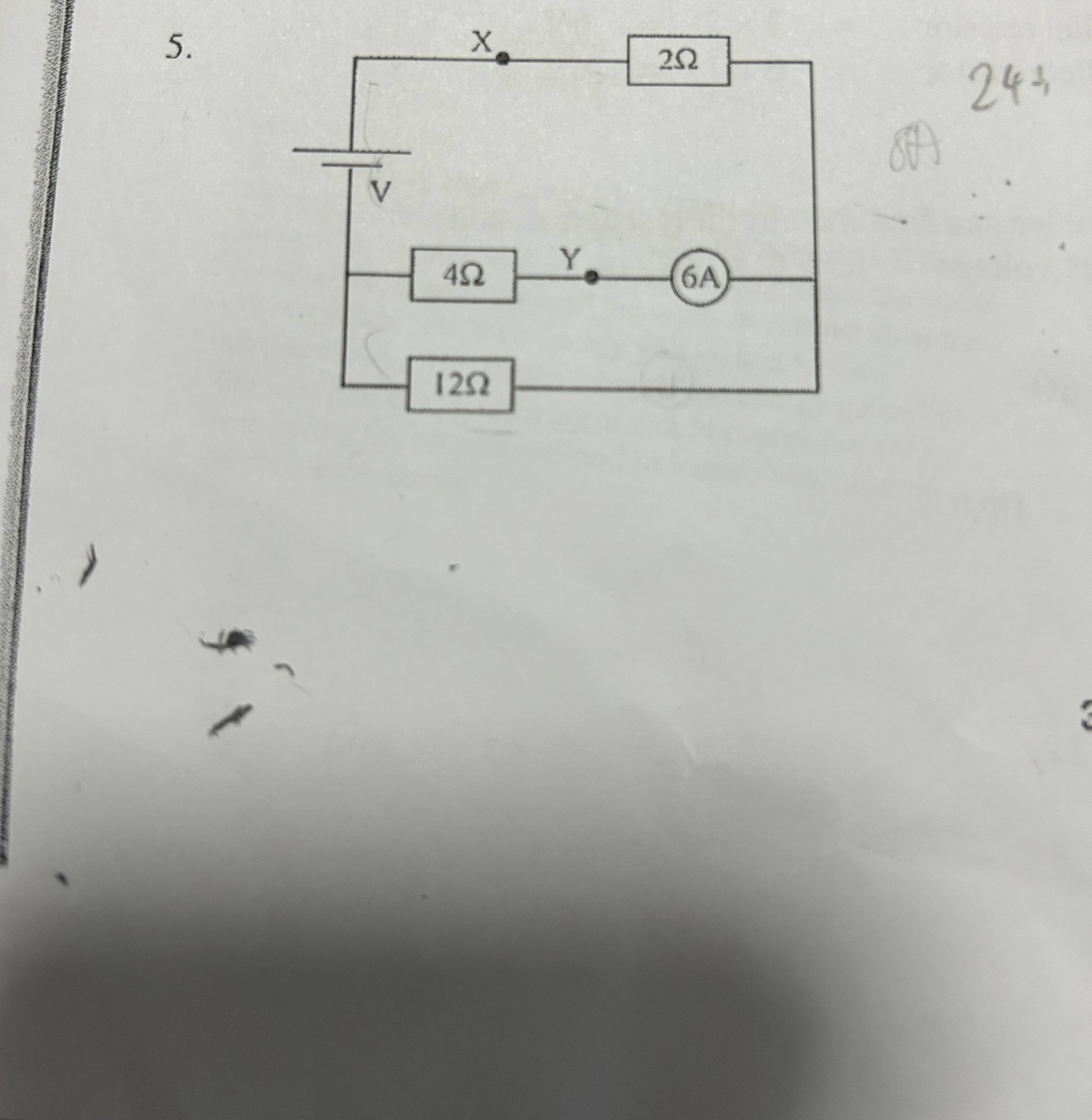 Solved can u solve this circuit diagram question for me find | Chegg.com
