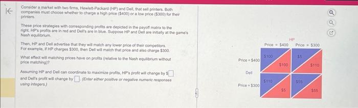 Solved compenies mut choose whether to charge a kigh price | Chegg.com