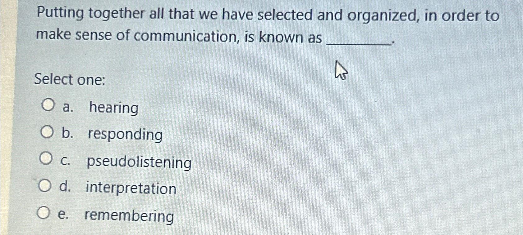 Solved Putting together all that we have selected and | Chegg.com