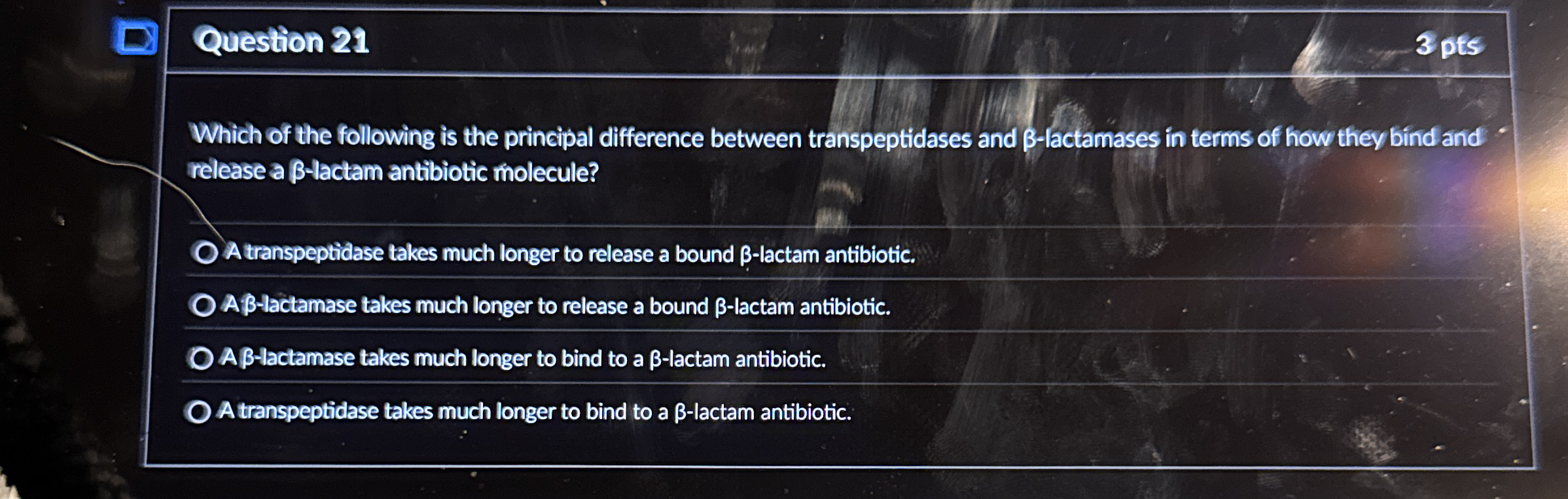 Solved Question 213 ﻿ptsWhich of the following is the | Chegg.com