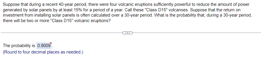 Solved I need excel formula?Suppose that during a recent | Chegg.com