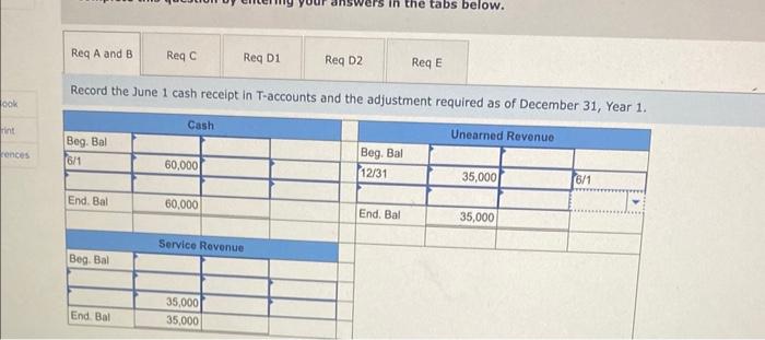 Solved Raylan recelved a $60,000 cash advance payment on | Chegg.com