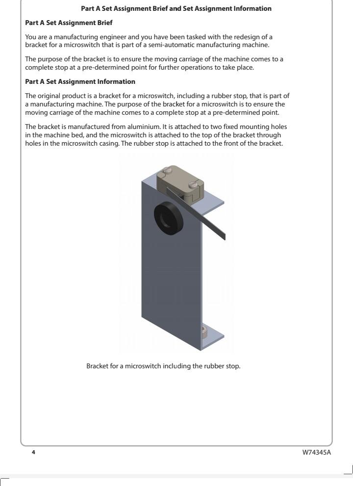 Part A Set Assignment Brief and Set Assignment | Chegg.com