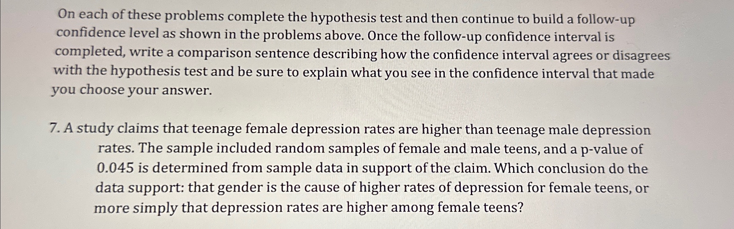 Solved can you please show full work. I am confused how to | Chegg.com