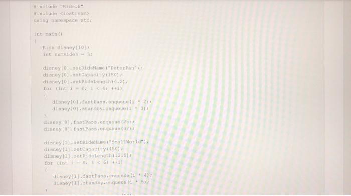 Solved Queue -elements [50] : int. -size: int -head: int | Chegg.com