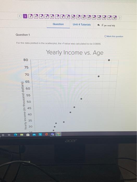 Solved 2 5 Question Unit 4 Tutorials If you need help | Chegg.com